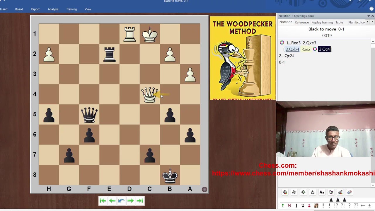 Solving "The Woodpecker Method Chess book" with Explanations 1-50 - YouTube