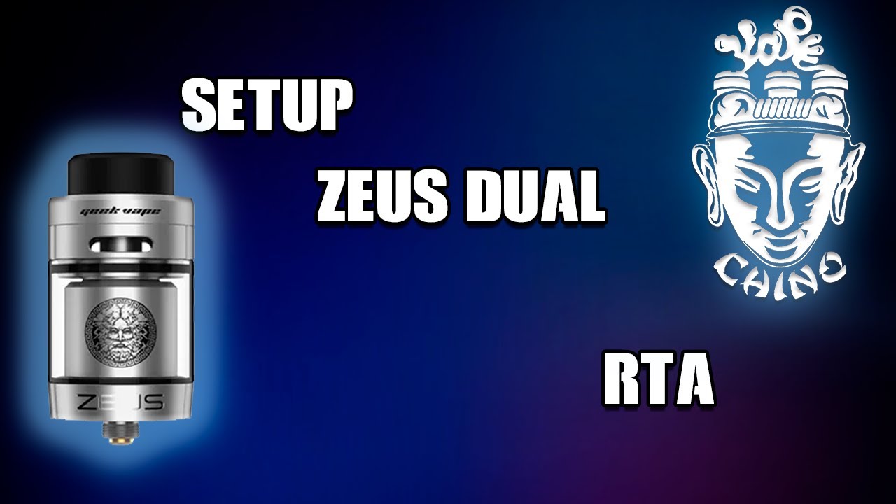 SETUP Zeus Dual by GeekVape| Chino Vape - YouTube