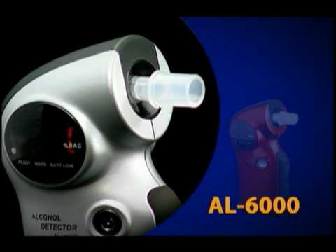 Breathalyzer ACE AL6000 - YouTube