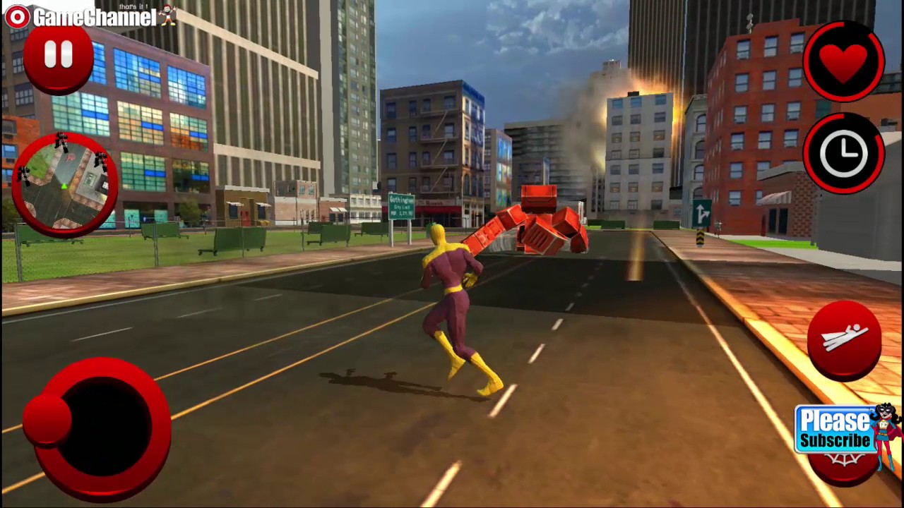 Super Spider Rescue Hero / Action Fighting Games / Android Gameplay ...