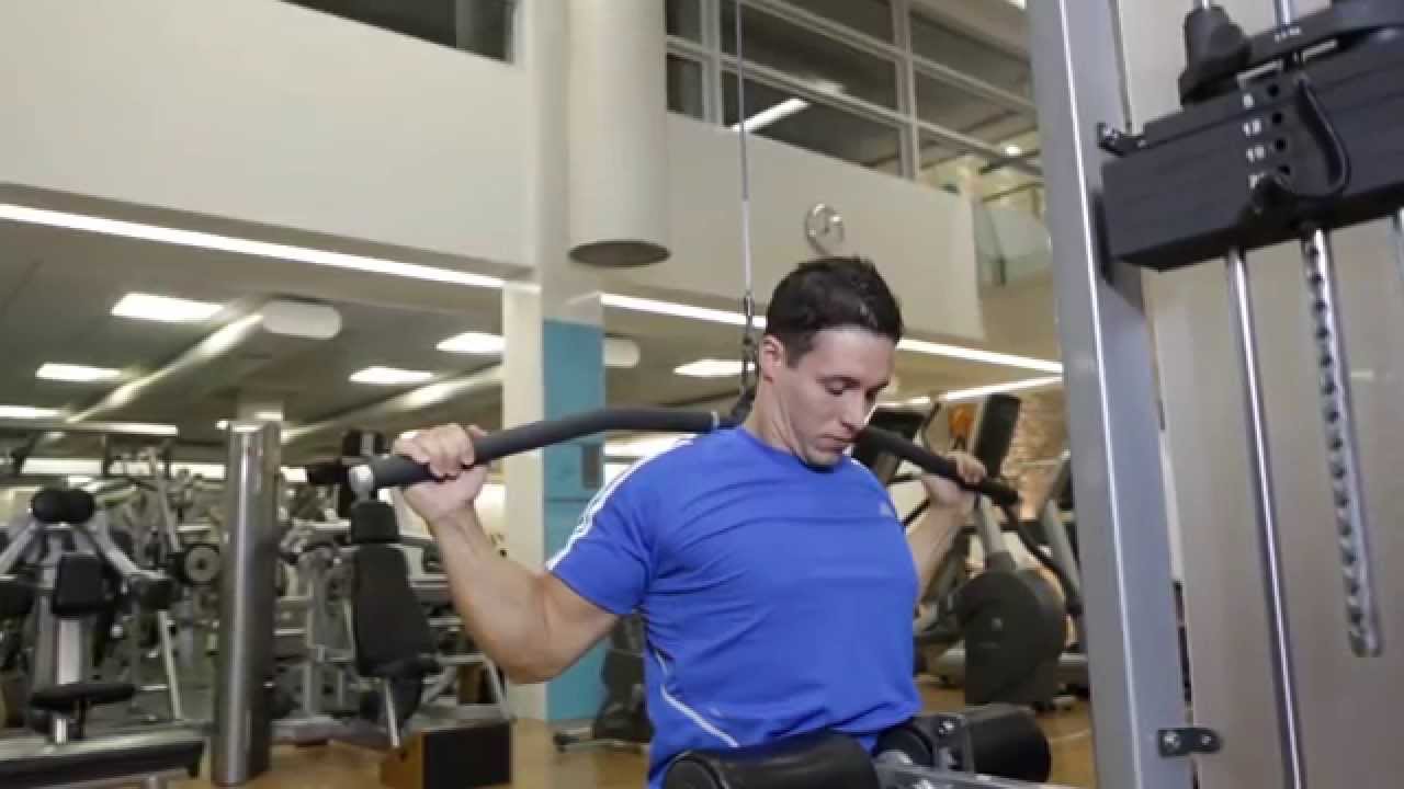 Puxada por Trás - Exercício para Costas - YouTube