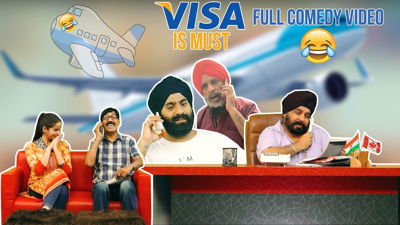 FUNNY COMEDY || VISA IS MUST - YouTube