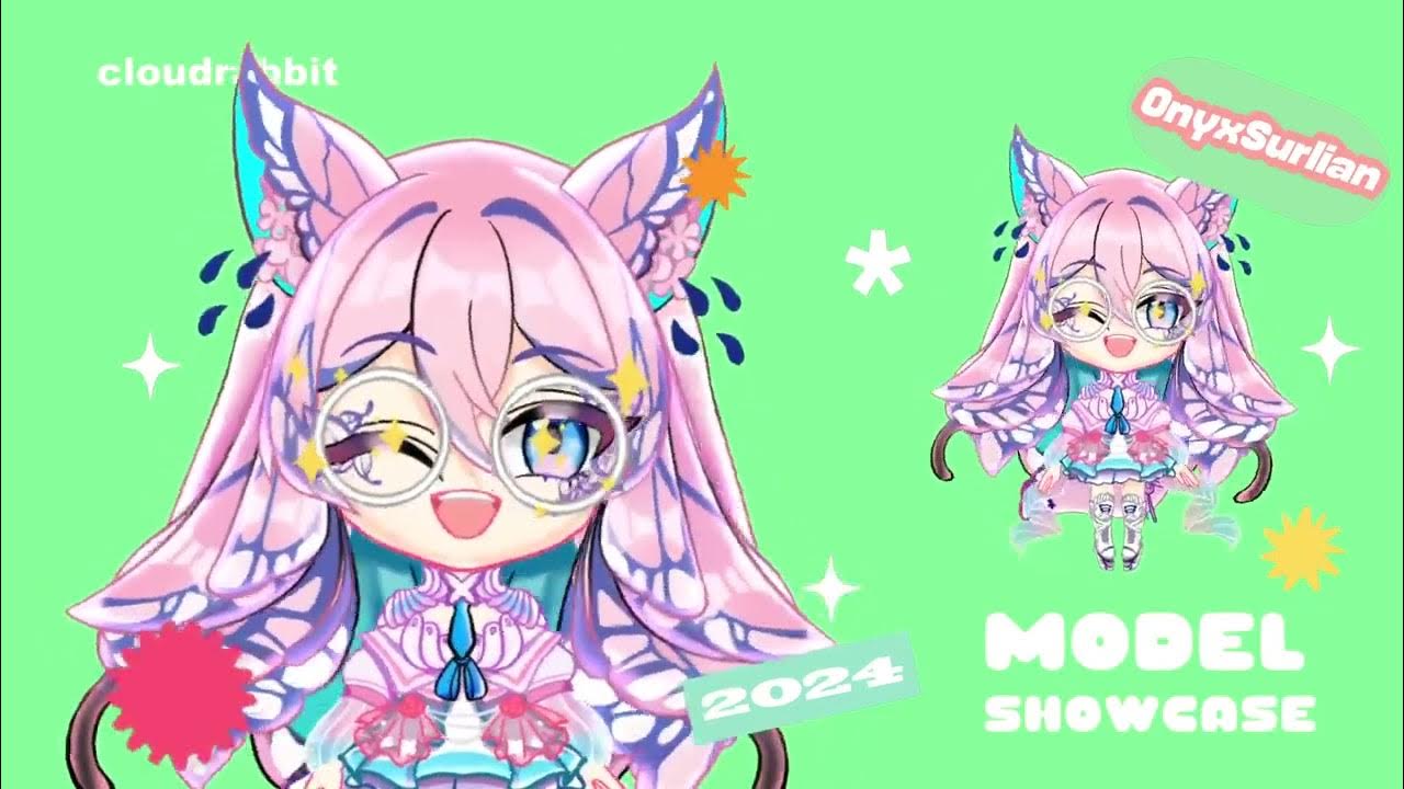 Chibi Live2d Model Showcase - OnyxSurlian - YouTube