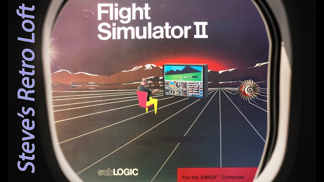 Commodore Amiga - SubLogic Flight Simulator II - My Flight Sim Journey ...