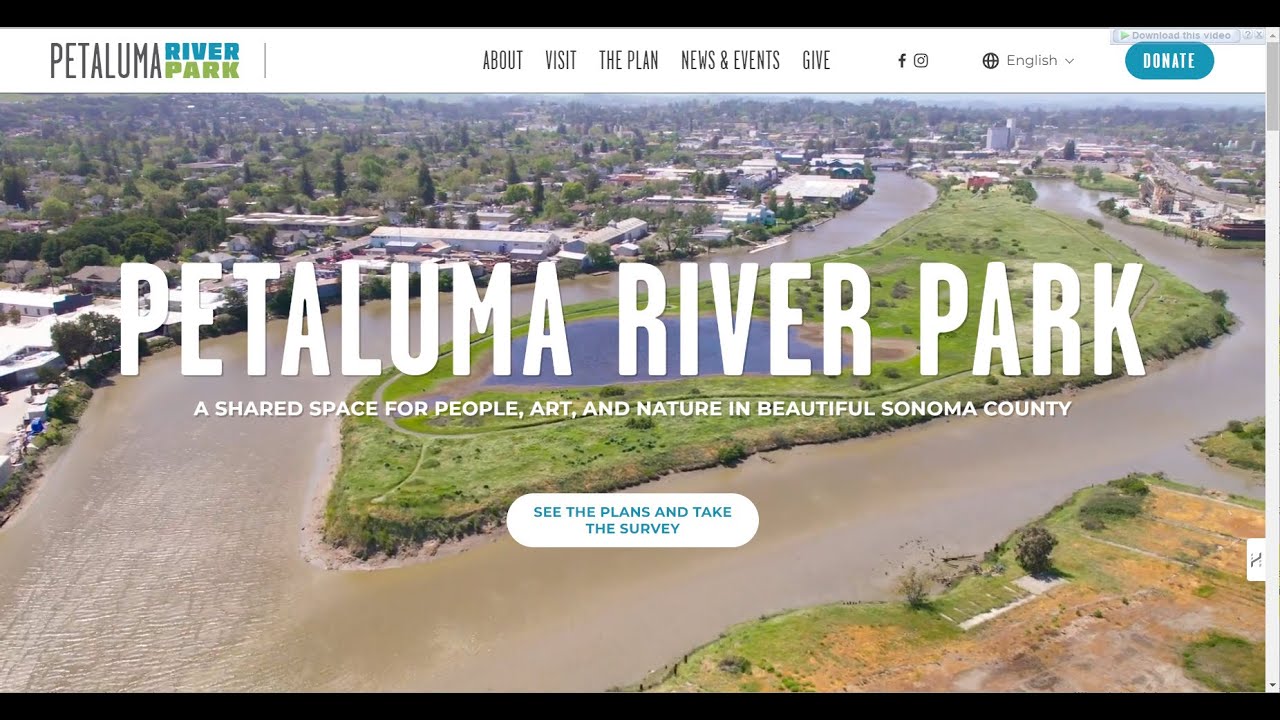 Petaluma River Park - Dreamscape Planning for the Future - YouTube