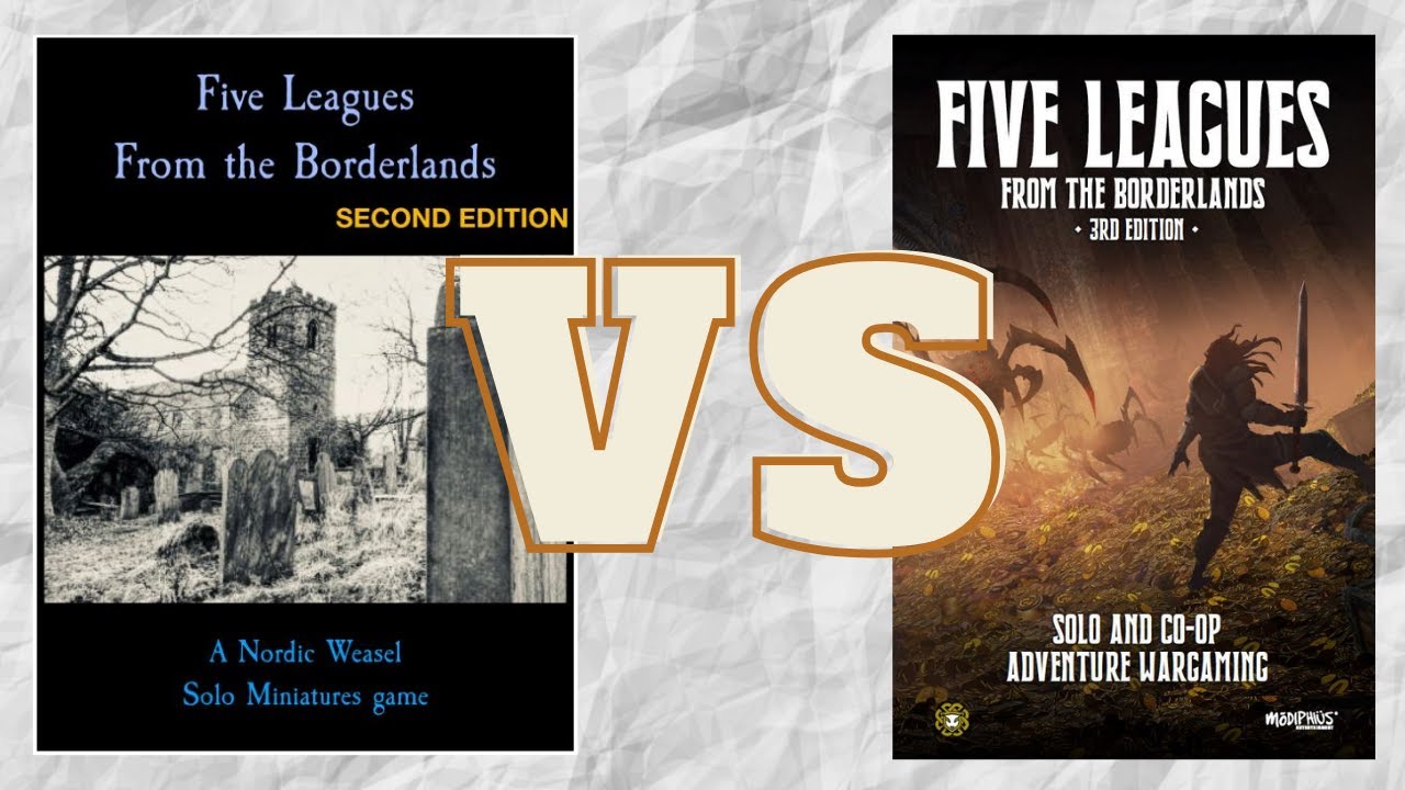 Five Leagues from the Borderlands 3e, A Comparison - YouTube