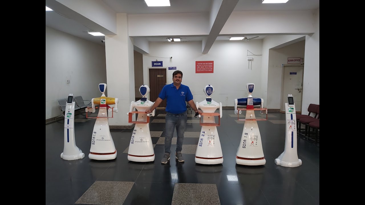 SIx Robots Task force installed at GMERS Vadodara Joint CSR by GETCO ...