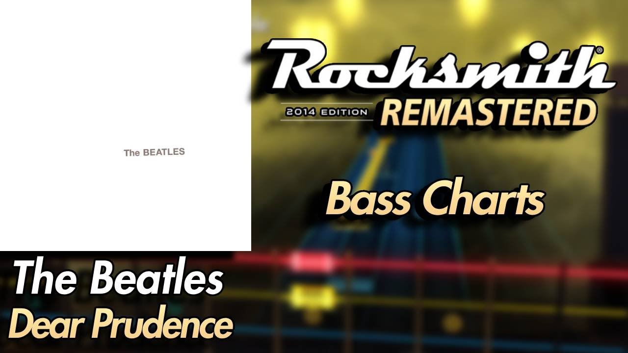The Beatles - Dear Prudence | Rocksmith® 2014 Edition | Bass Chart ...