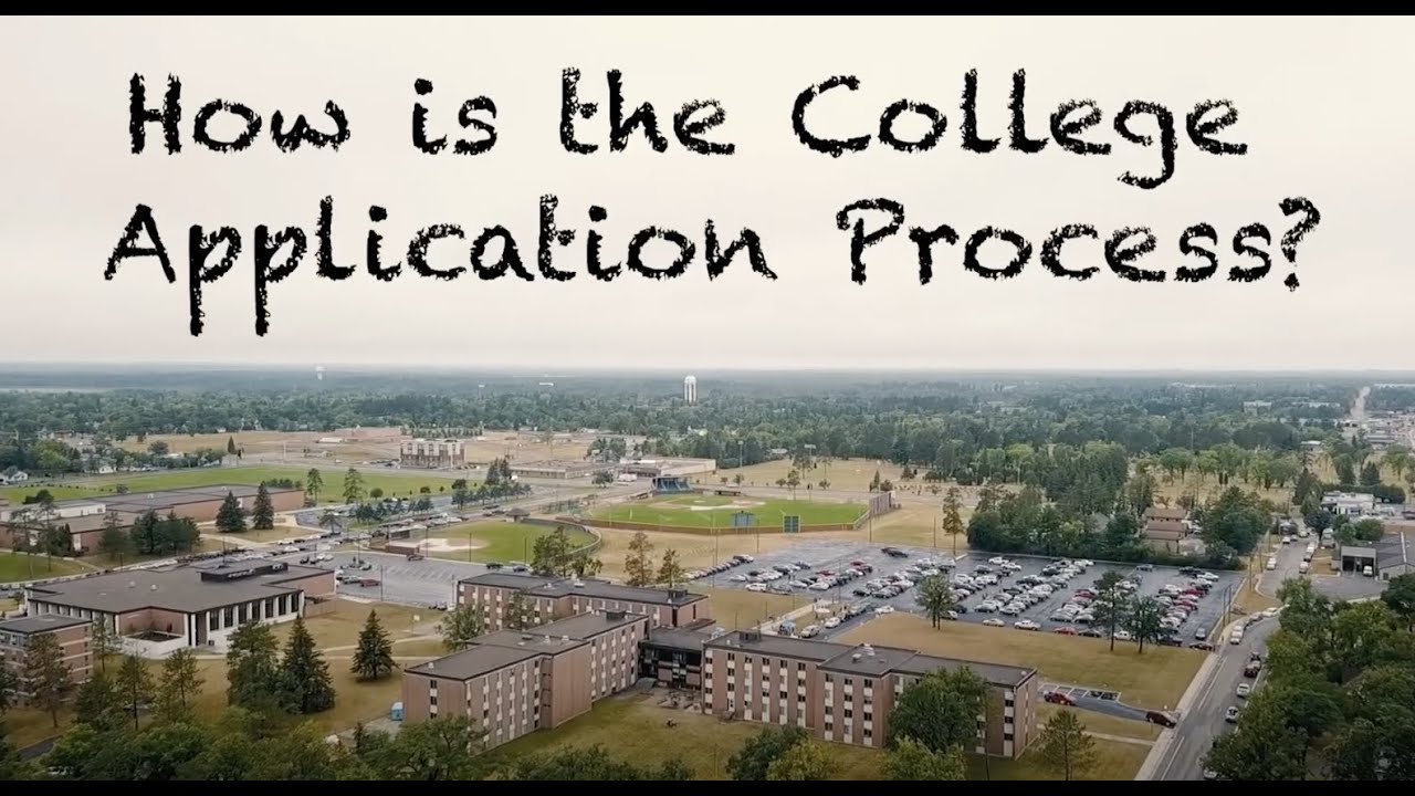 How is the College Application Process? - YouTube
