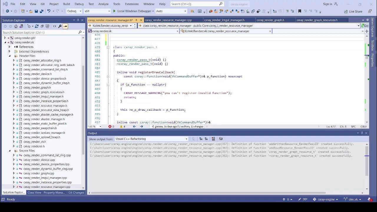 [EN/C++20/Vulkan API/HLSL] Game Engine ep. 14 - Frame graph (render graph) - YouTube