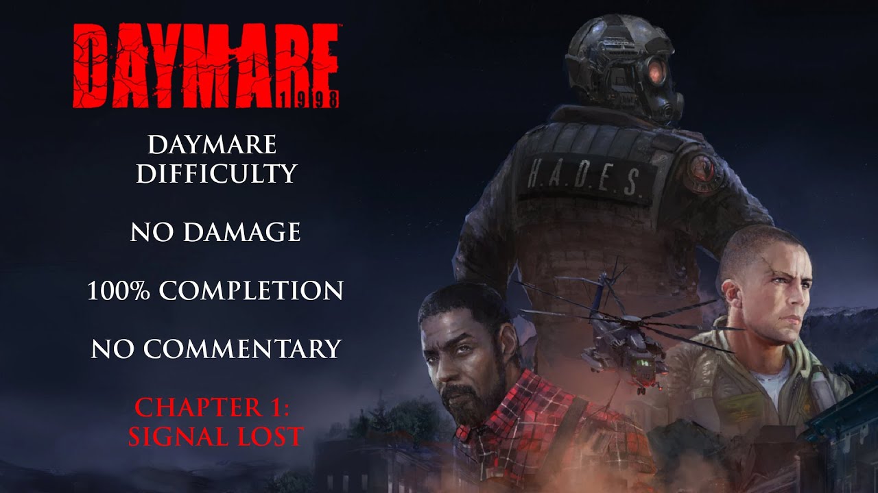 Daymare 1998 | DAYMARE MODE/NO DAMAGE/100% COMPLETION – Chapter 1 ...