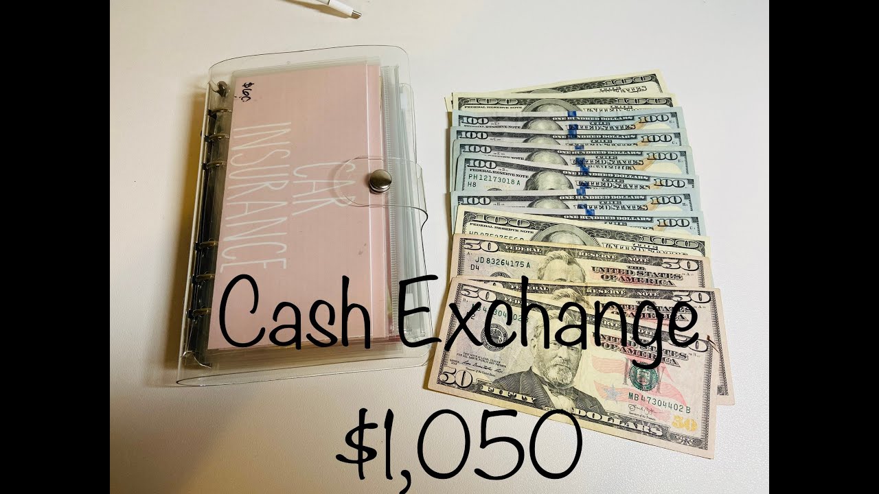Cash/Bill Exchange $1,050 l Cash Envelope System l Low Income Student ...