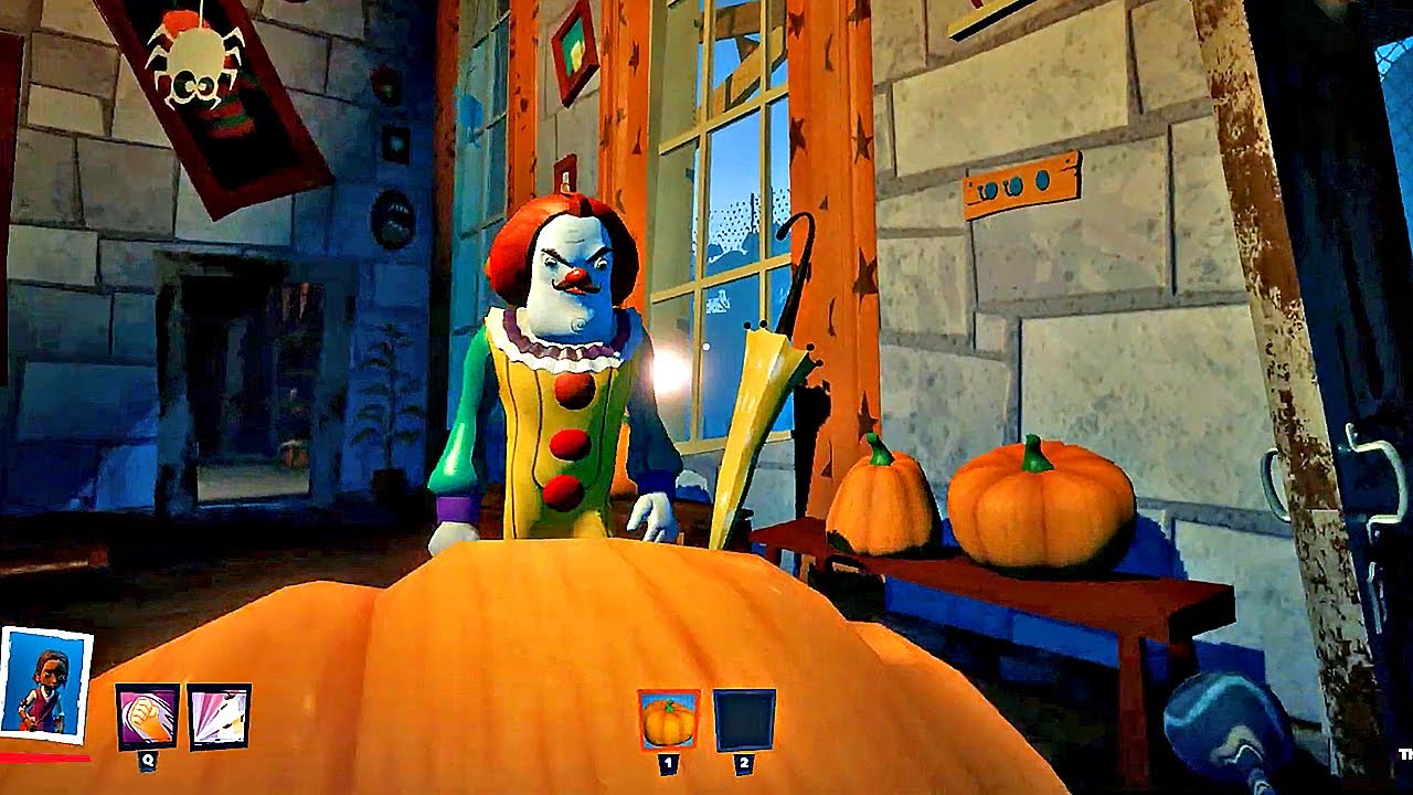 SECRET NEIGHBOR - First Halloween Victory with Leader & Bagger - YouTube