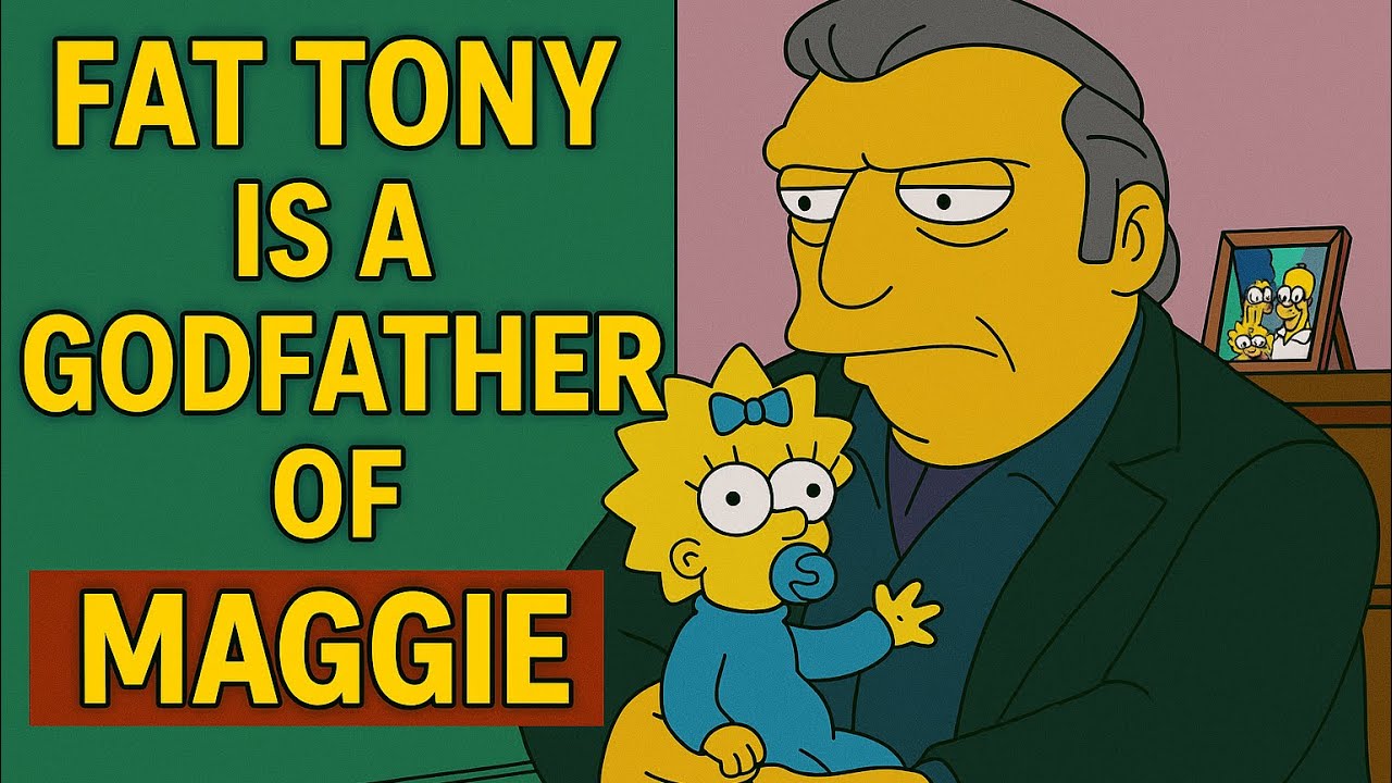 The Simpsons - Maggie’s GodFather is Fat Tony - YouTube