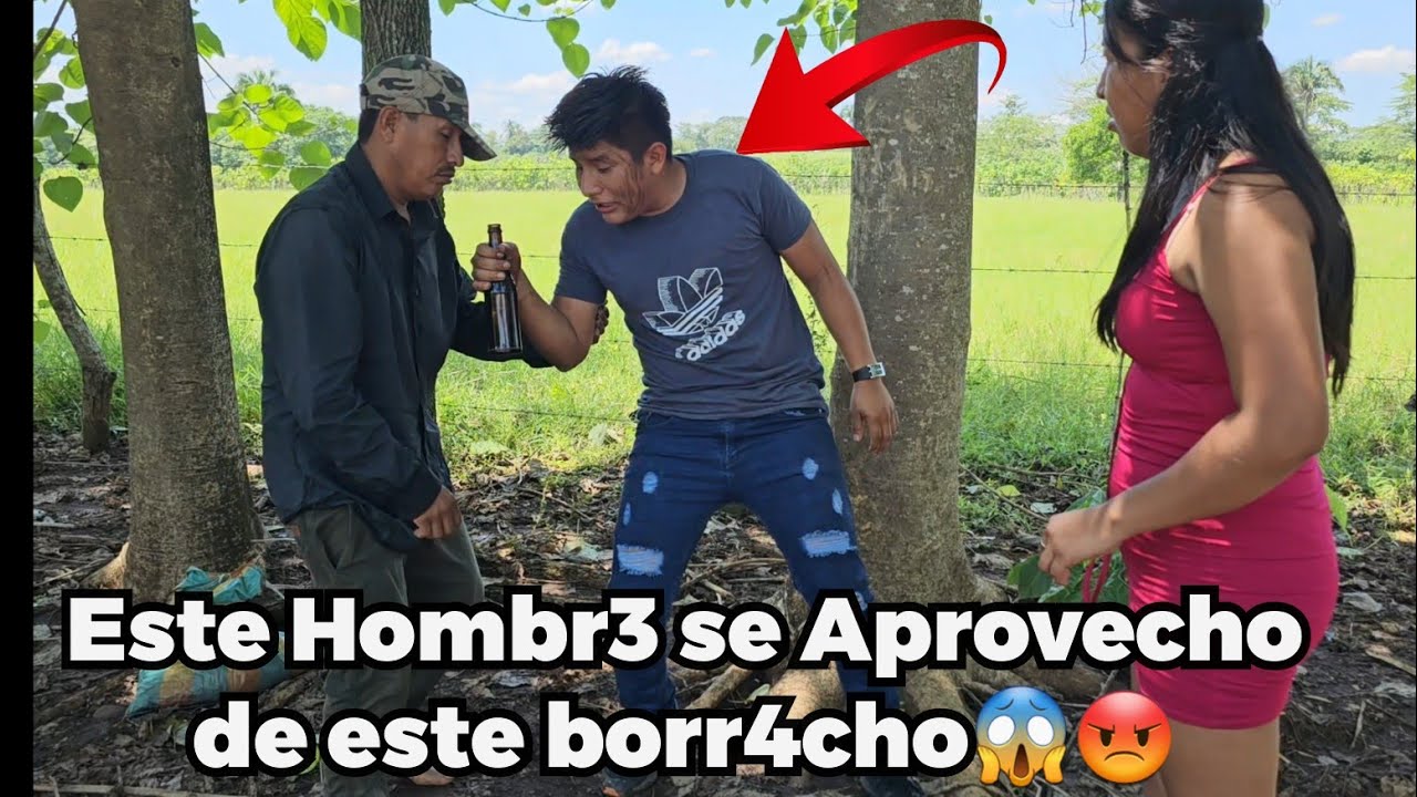 Un Hombre Borracho se Aprov3cha de un Bagabundo y hace que gaste su ...