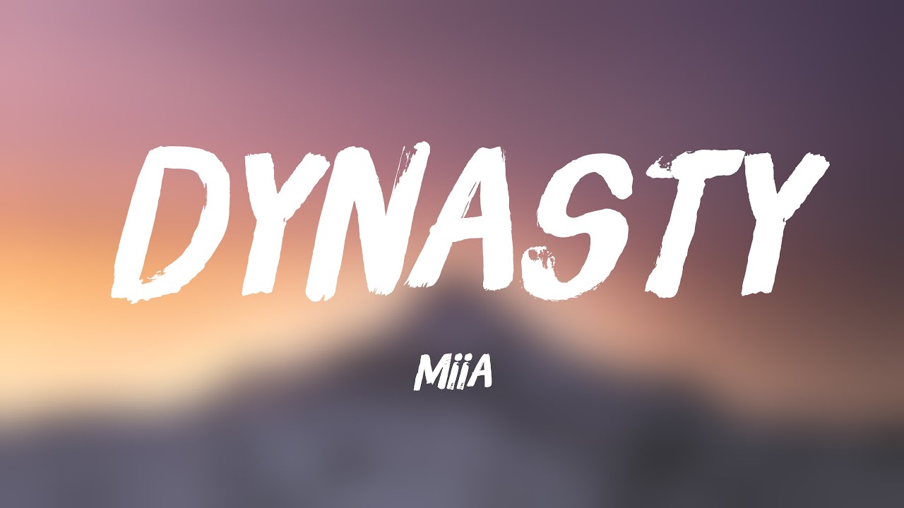Dynasty - Miia (Lyrics Version) 🎸 - YouTube