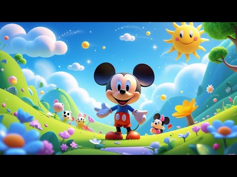 🎵🐭 Little Mickey Mouse Poem 🏰 | Fun Rhyme Time for Kids 🎉📚 - YouTube