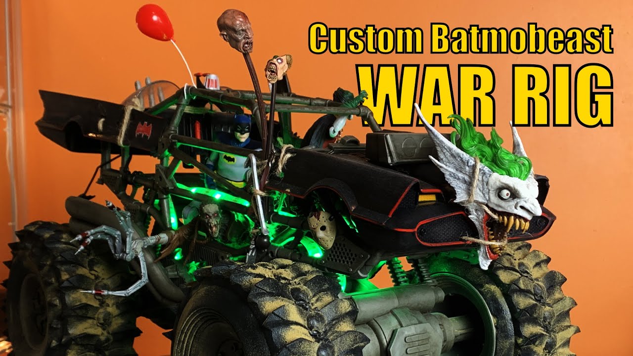 DC Multiverse | Custom '66 Batmobeast War Rig | McFarlane Toys | Mad ...