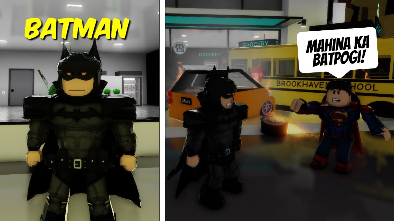 Brookhaven RP | BATMAN NA POGI NAGALIT KAY SUPERMAN! - YouTube