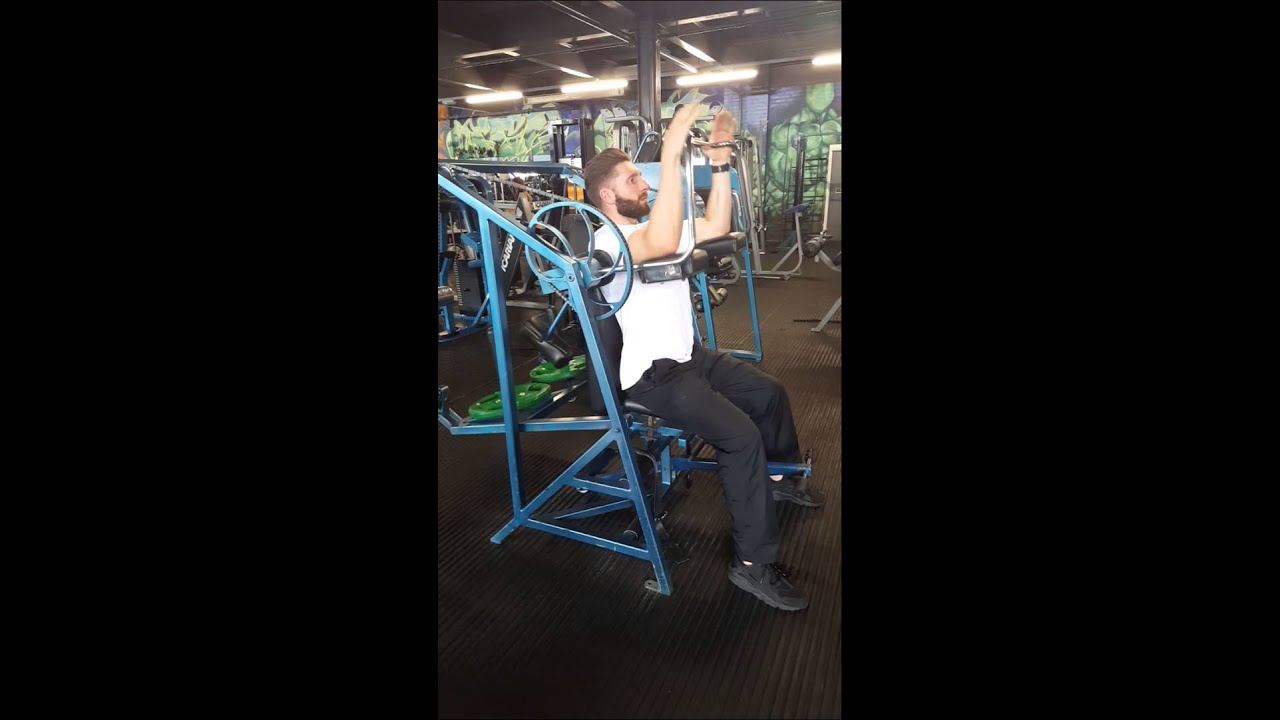 Nautilus pull over machine - YouTube