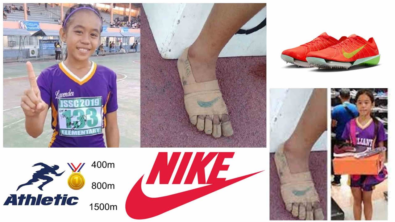 11-Year Old Rhea Bullos Goes Viral Winning Race With Shoes Made of ...