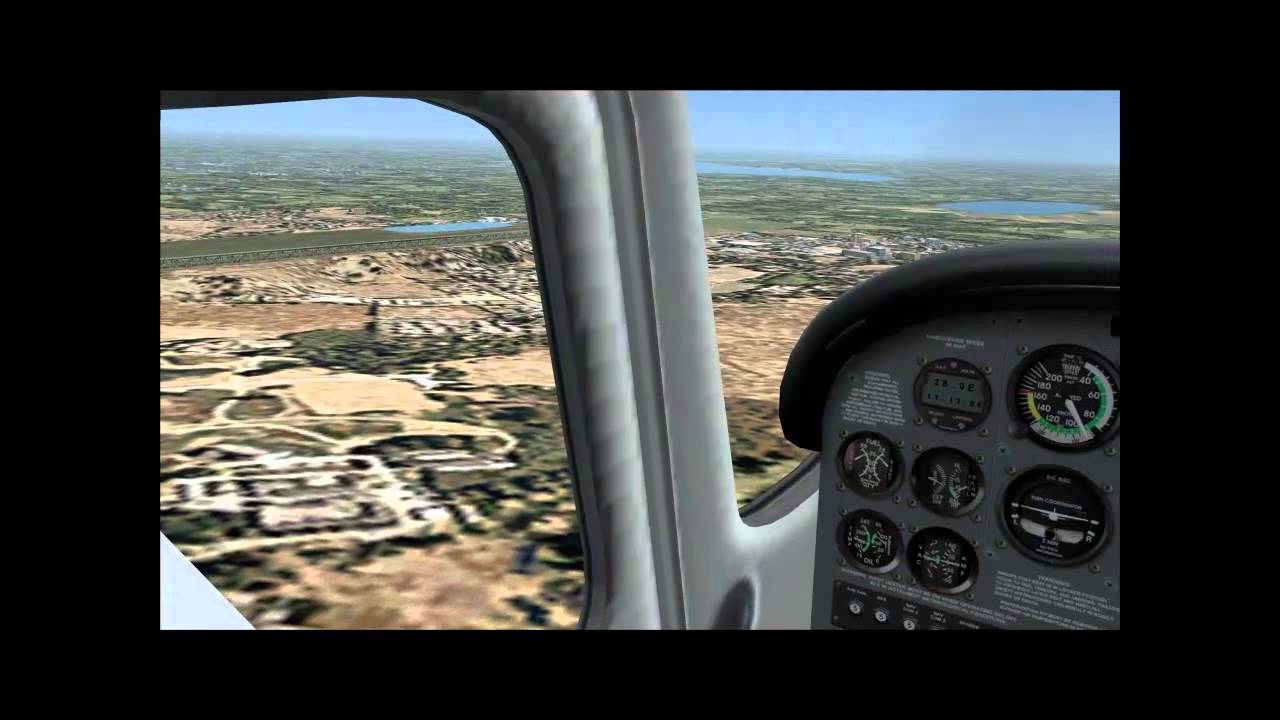 สอนบิน VFR traffic (circuit) pattern @ VTUK - YouTube