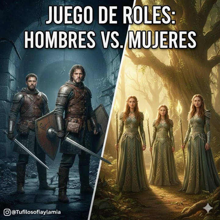 Juego de roles Hombres vs. Mujeres #motivacional #parejas #relaciones # ...