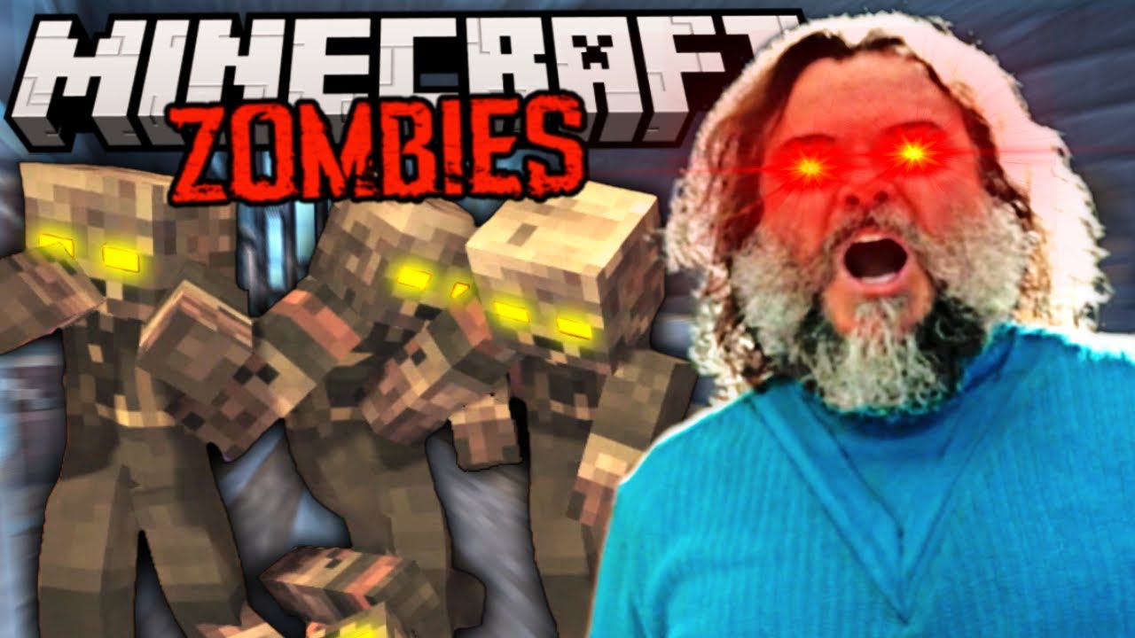 BO3 Minecraft Zombies - Jack Black’s Aids and Funny Challenge Roulette ...