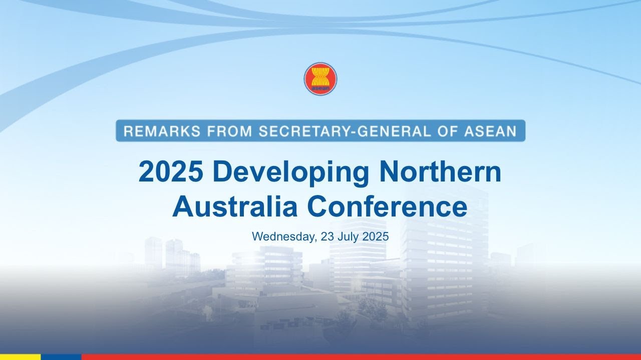 The 2025 Developing Northern Australia Conference - YouTube