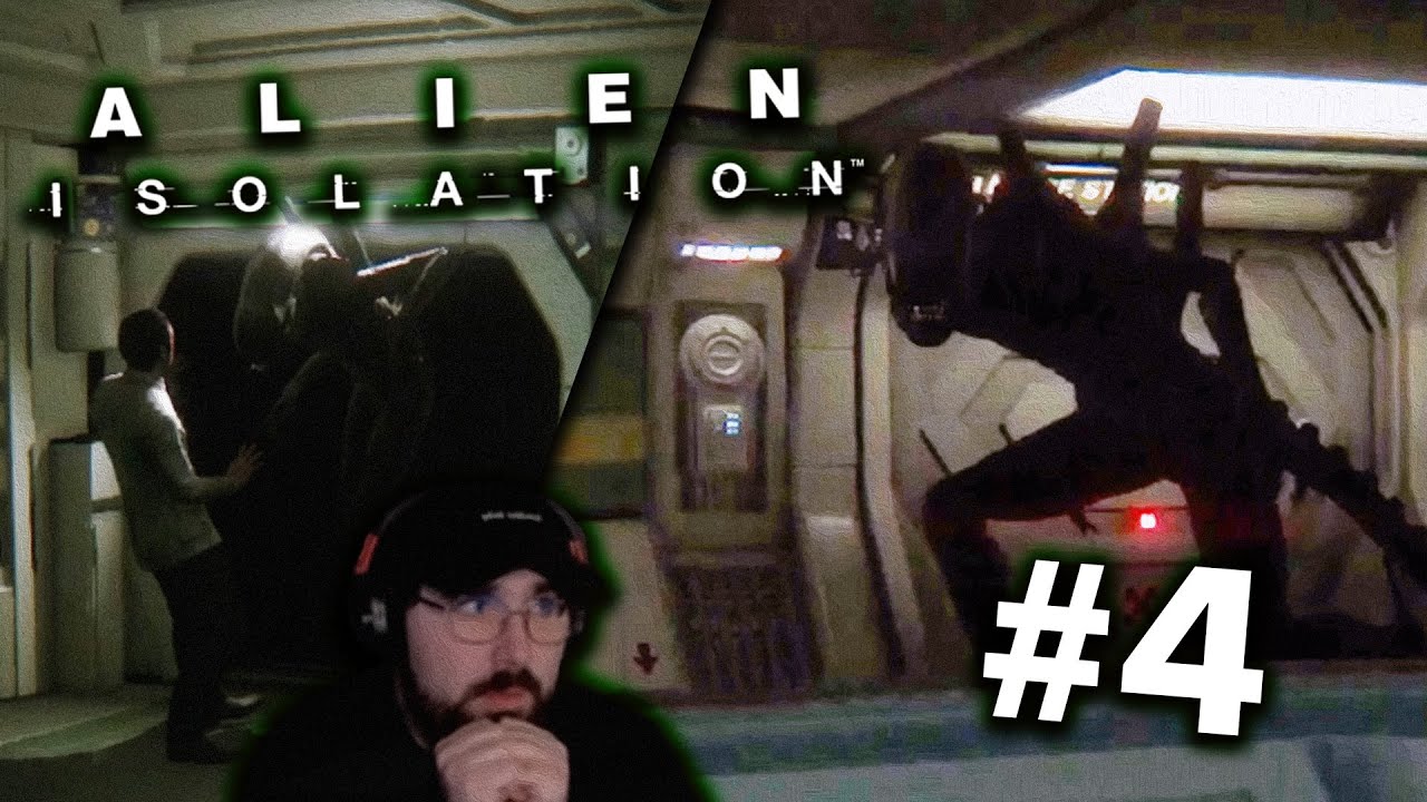 Scared in the Psych Ward! | Alien: Isolation - Part 4 (Happy Alien Day ...