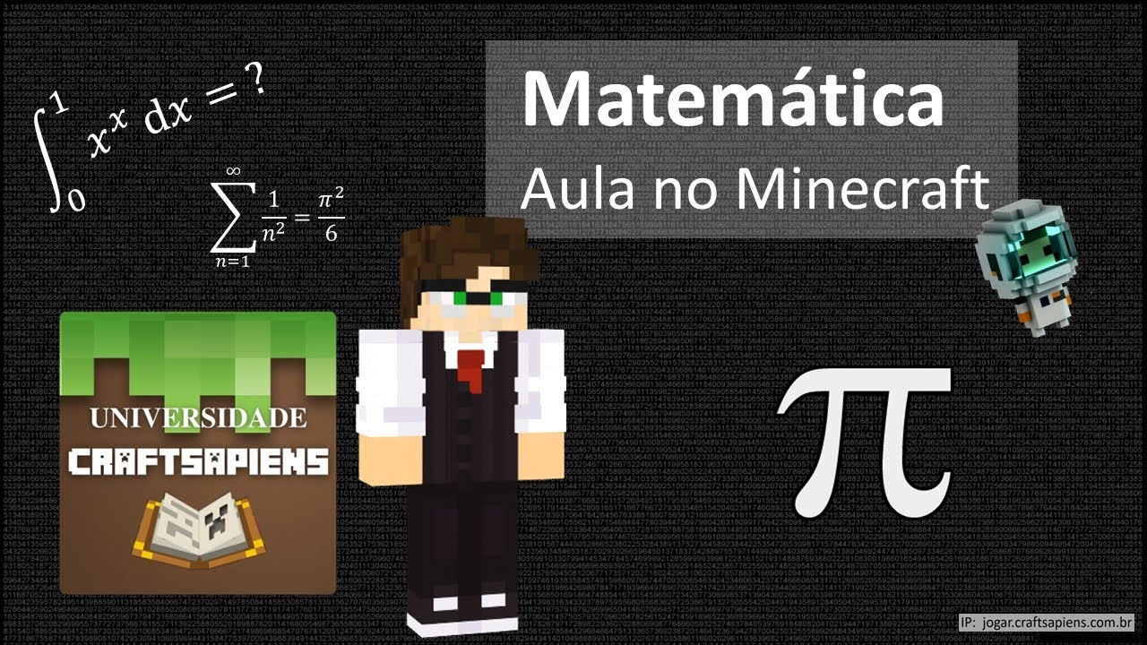 [LIVE] Aula de Matemática no Minecraft - YouTube