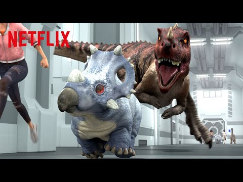 Baby Dino Daycare 🍼 Jurassic World Camp Cretaceous | Netflix Family