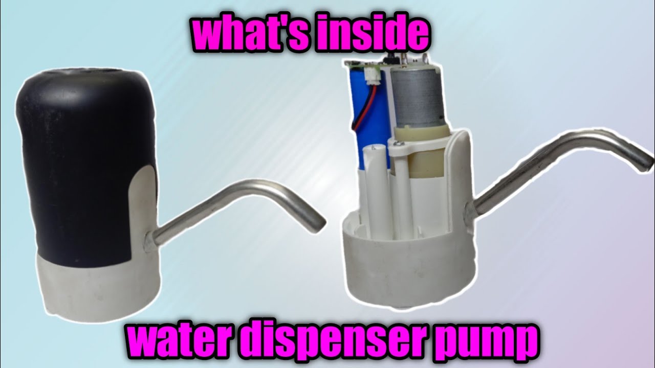 What is inside water dispenser pump ? - YouTube