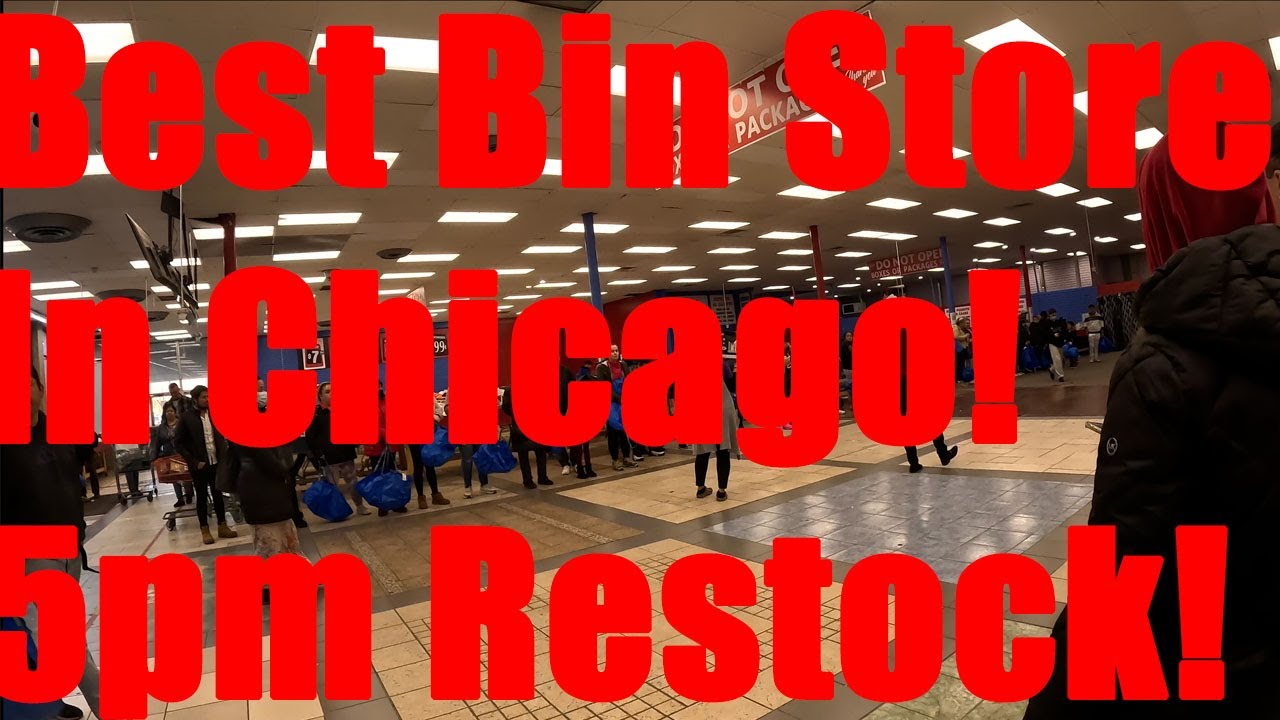 Best Bin Store in Chicago! 5pm Restock! - YouTube