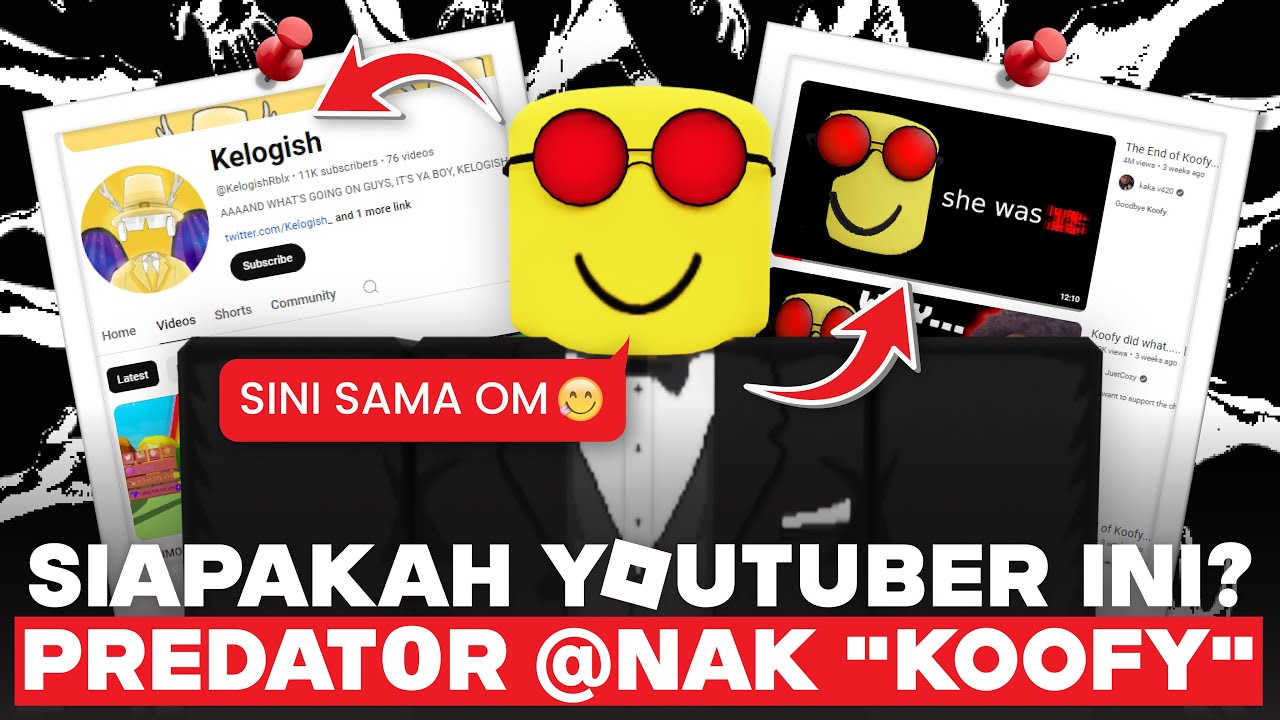 ADA APA DENGAN YOUTUBER INI KOOFY? KATANYA DIA ADALAH PREDATOR ANAK ...