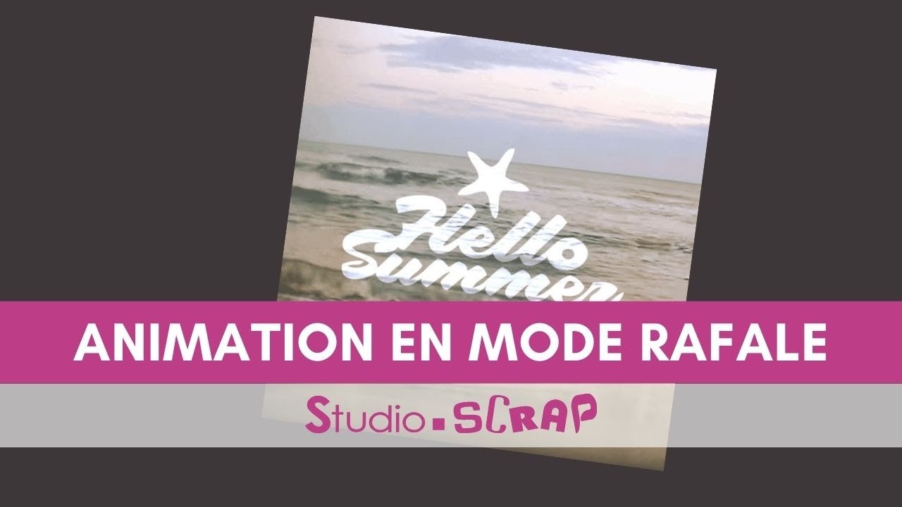 Tutoriel : faire un gif animé avec le mode rafale - YouTube