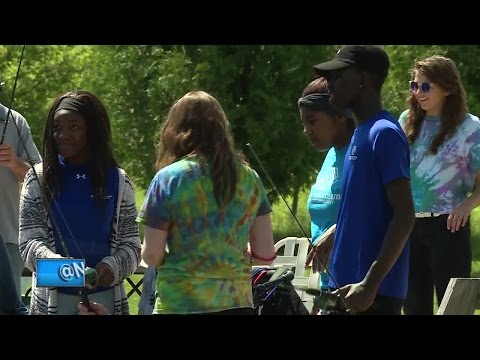 Boys and Girls Club, CP Center team up to fish