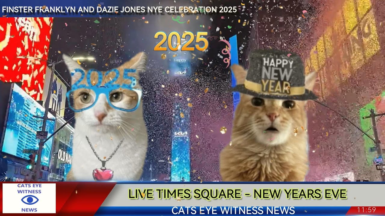 CATS EYE WITNESS NEWS - NEW YEARS EVE 2025 - YouTube