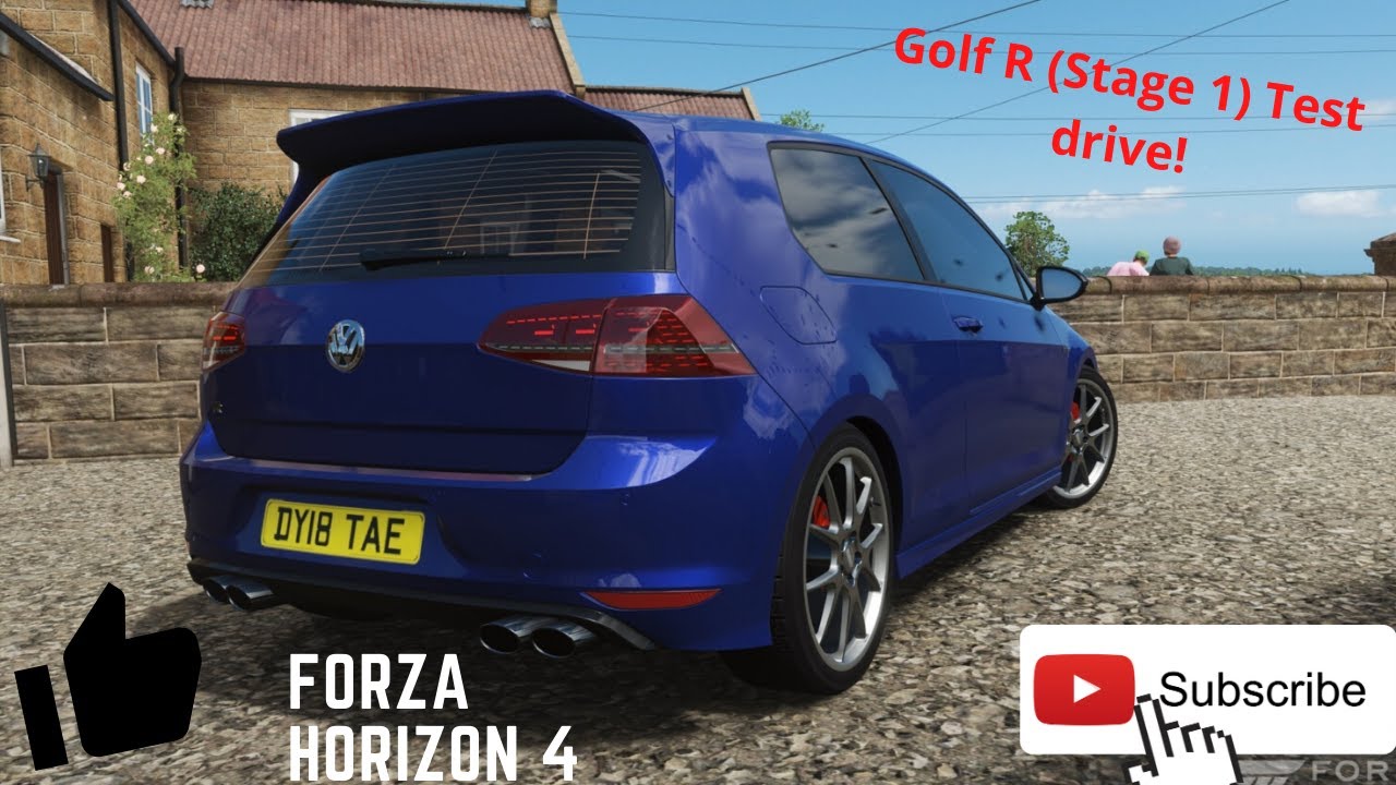 FORZA HORIZON 4 | Golf R (stage 1) | Test Drive 2 - YouTube