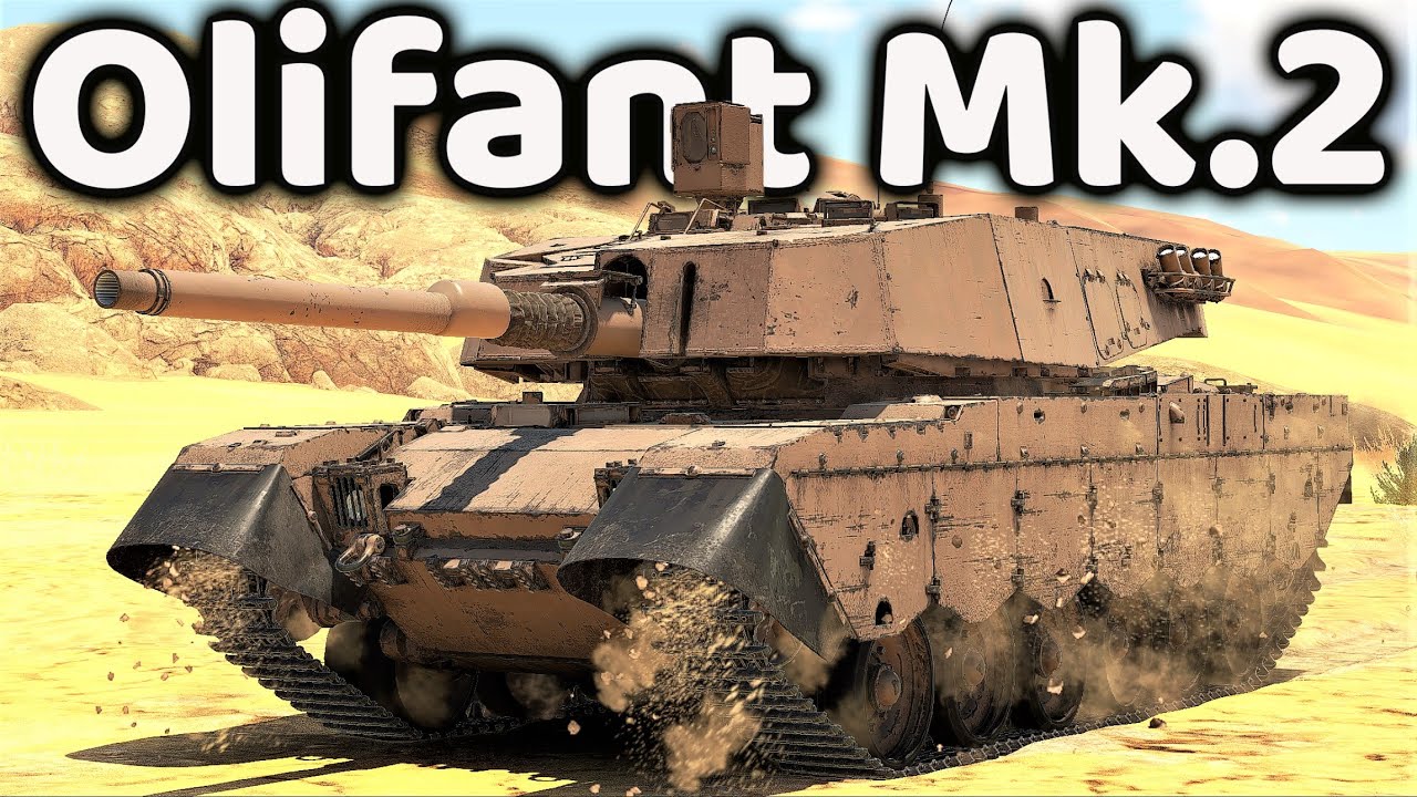 African Elephant: Olifant Mk.2 Main Battle Tank Gameplay | War Thunder ...