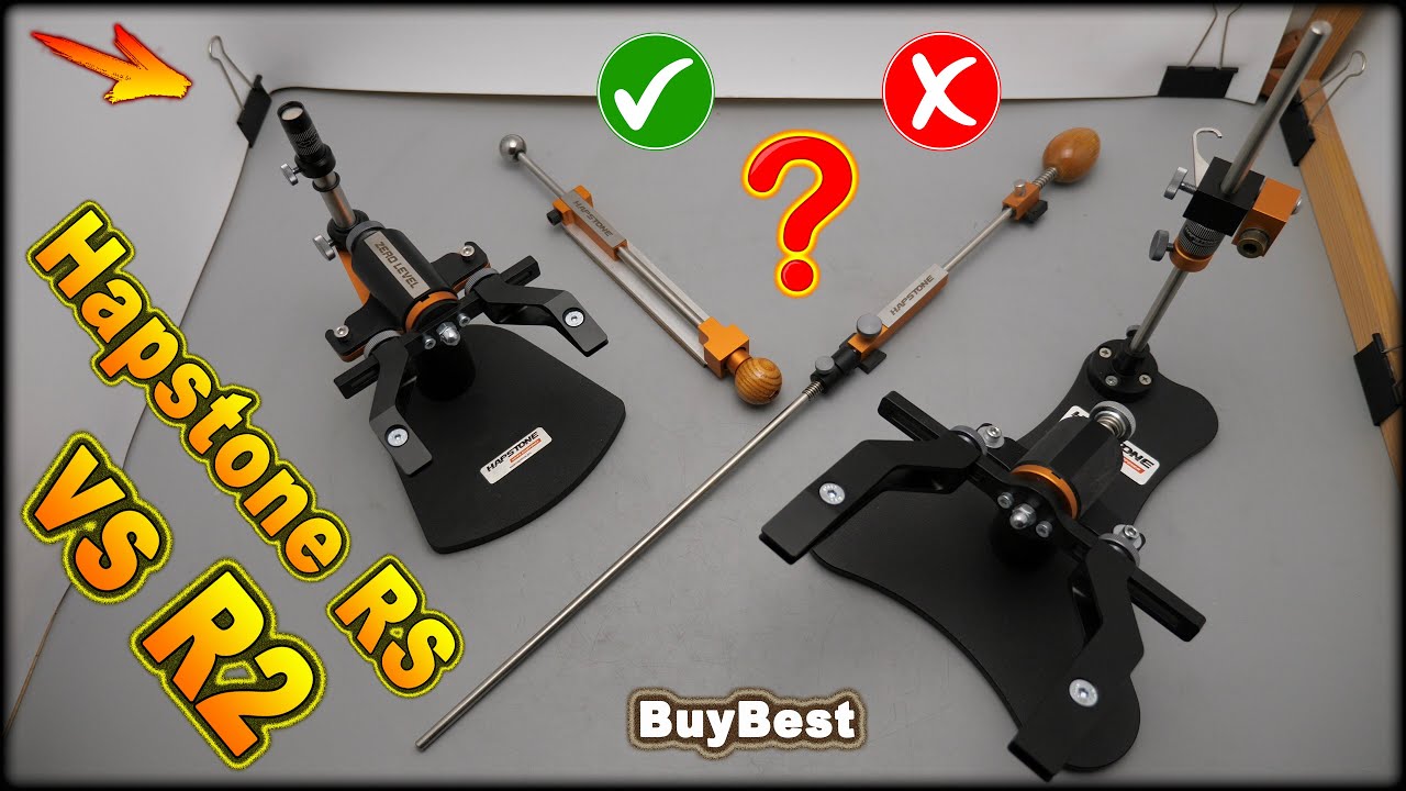 Какая точилка для ножей лучше Hapstone RS vs Hapstone R2 | Какую точилку для ножей выбрать для ...