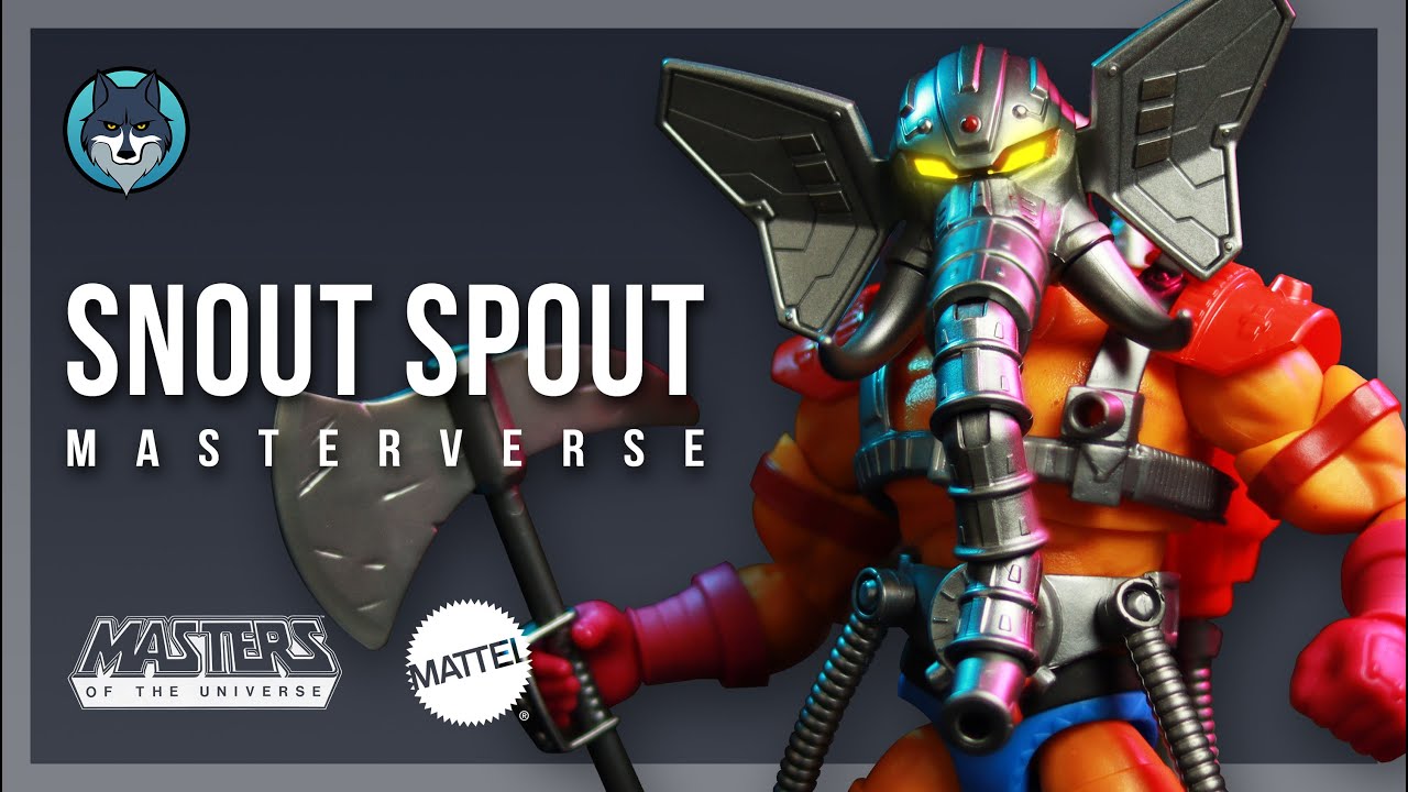 🌟 SNOUT SPOUT | Masters of the Universe Masterverse - YouTube