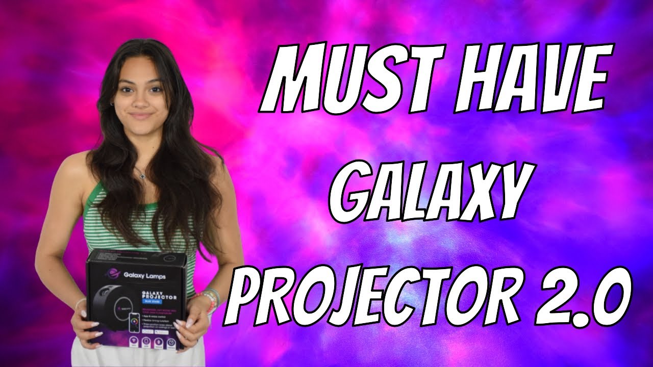 Galaxy Lamps Galaxy Projector 2.0 Review | Your Own Nebula - YouTube