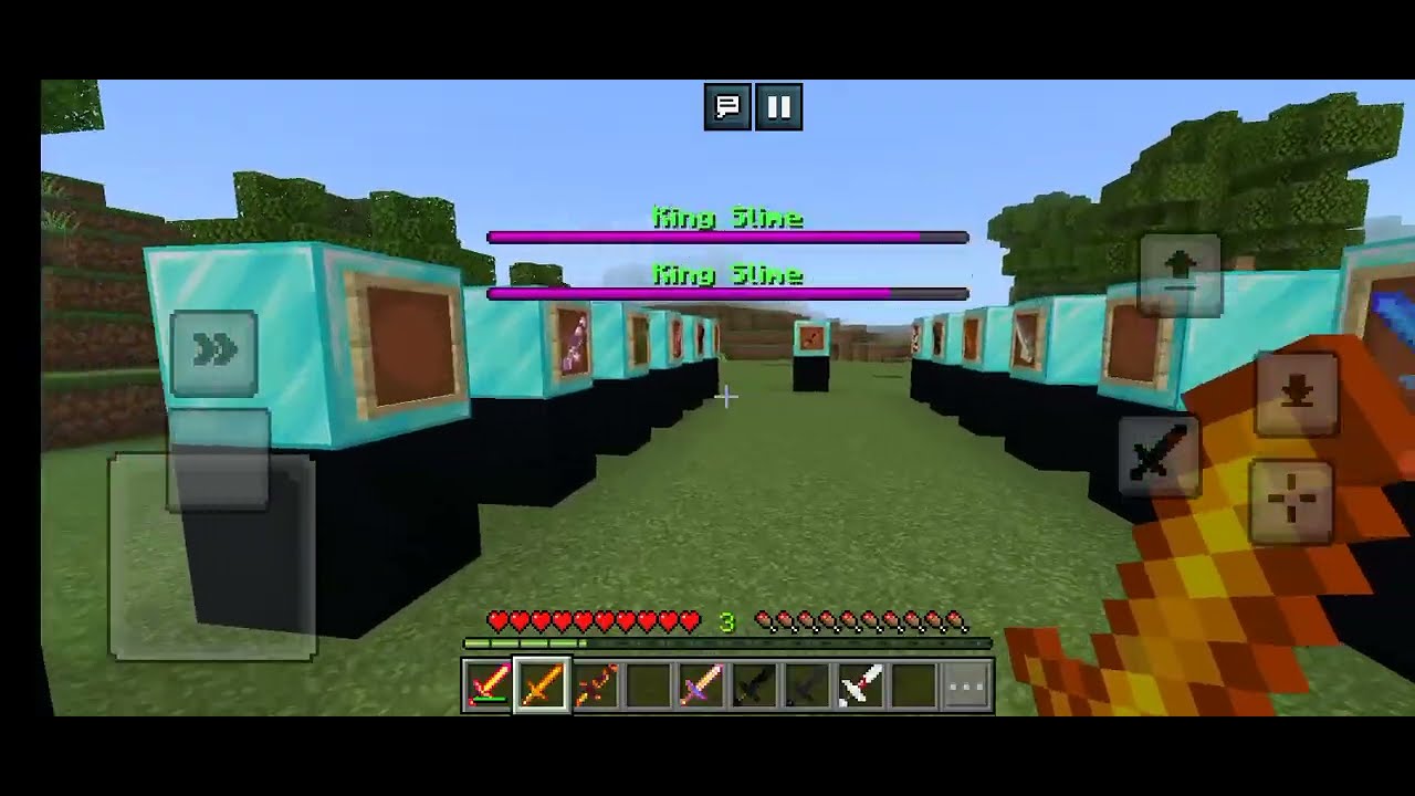 Op swords mode in Minecraft - YouTube
