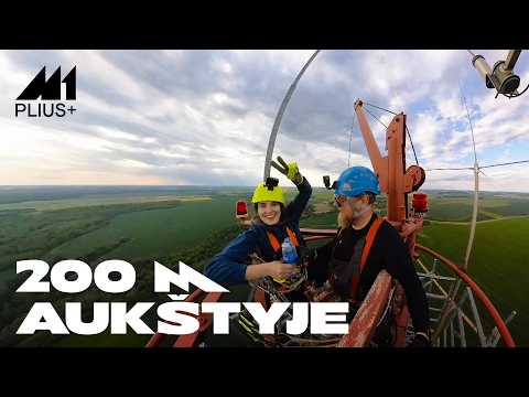 Lipam į 200 m bokštą | Radijui – 100