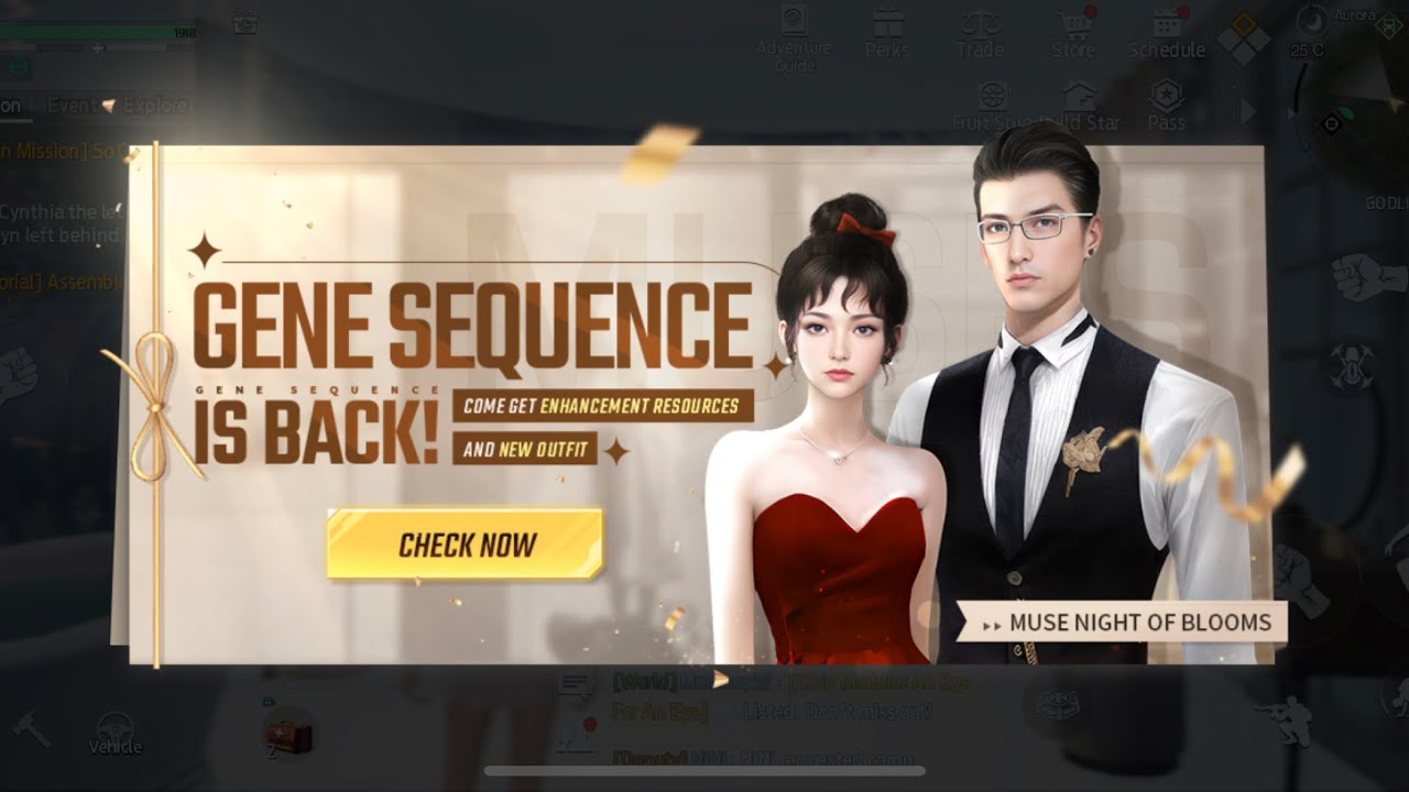 UNDAWN - GENE SEQUENCE | Muse Night of Blooms ️ - YouTube