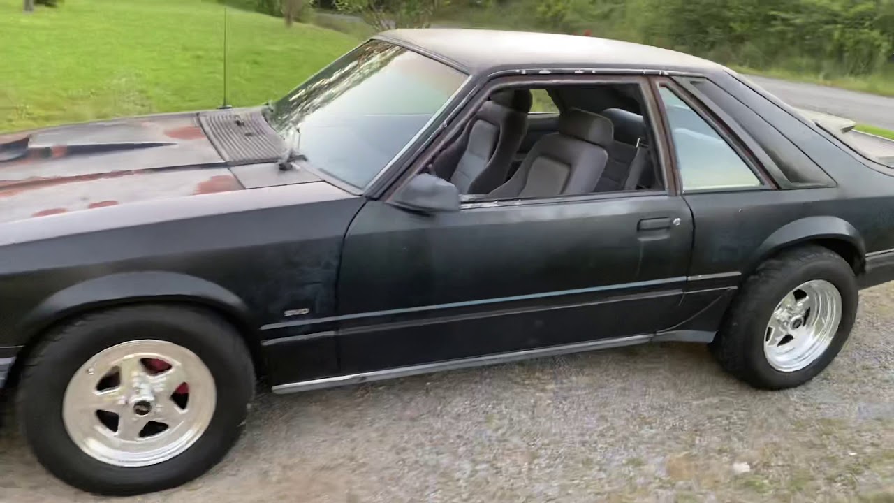 85 SVO Mustang - YouTube
