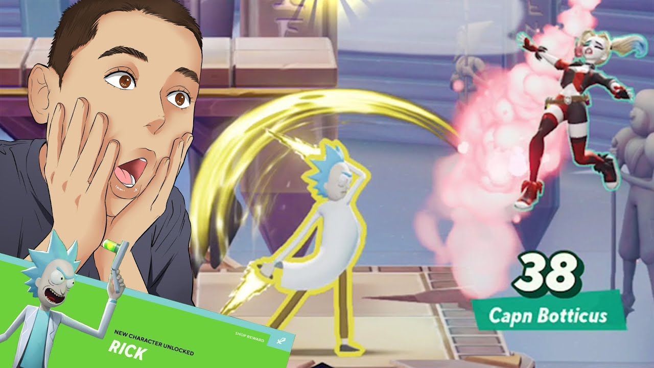 OMG RICK IS IN MULTIVERSUS - YouTube