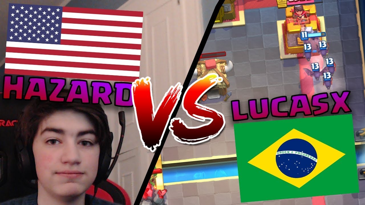 PRO BEST OF 5 VS LucasXgamer! Clash Royale - YouTube