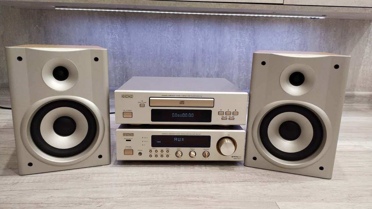 Denon dra f 100 - YouTube